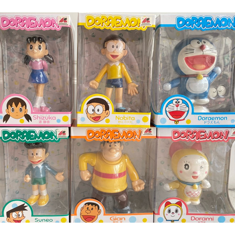Jual Figure Doraemon and Friends Set Nobita Giant Shizuka Suneo Dorami | Shopee Indonesia