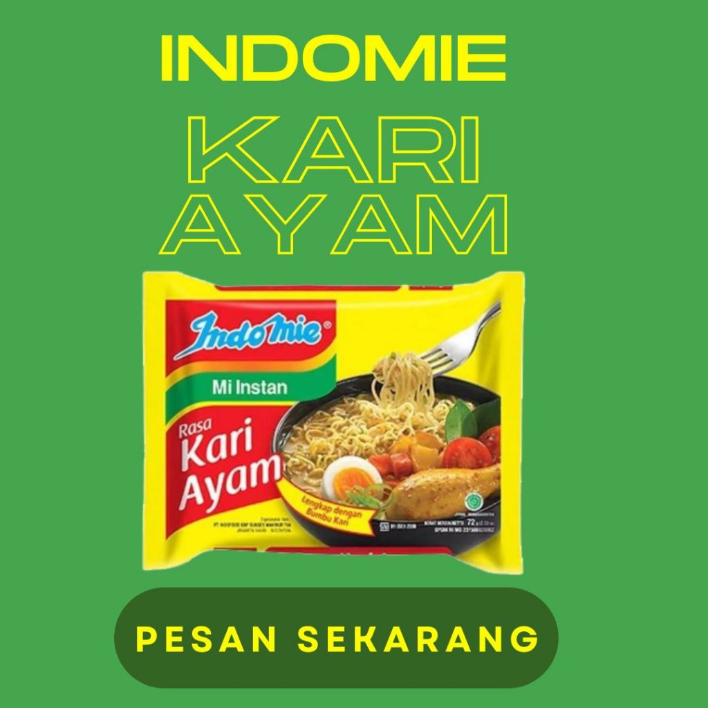 Jual Indomie Kari Ayam 1 DUS 40 PCS | Shopee Indonesia