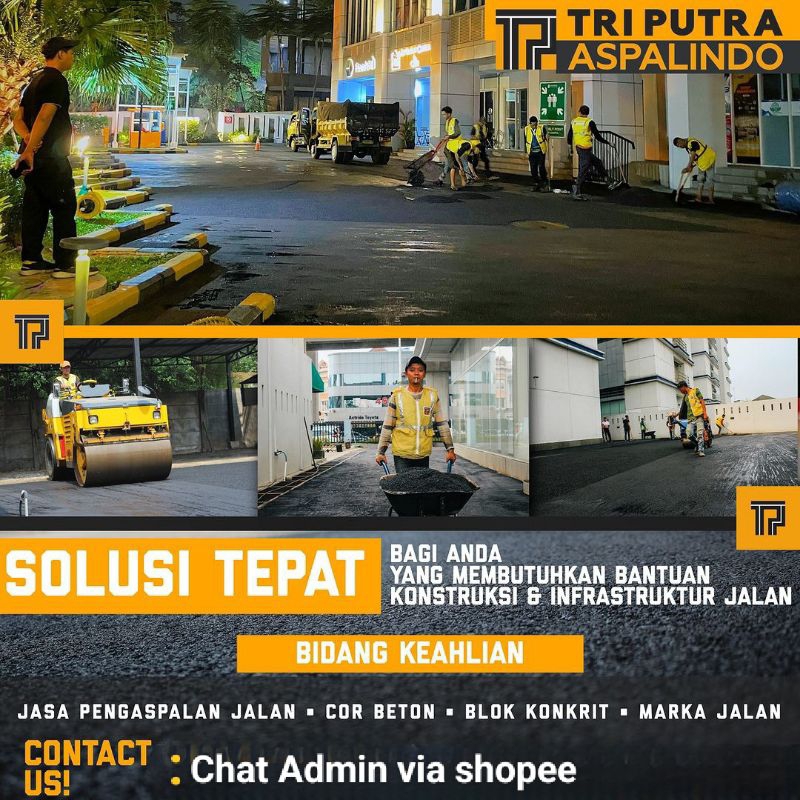Jual Jasa membuat marka jalan/zebra cross/garis kejut/garis putus putus ...