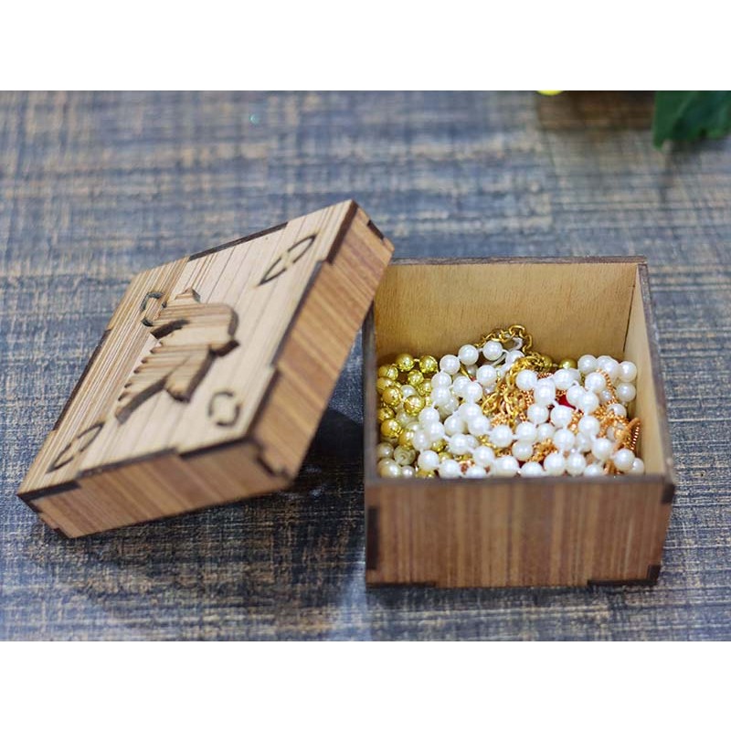Jual 017. box unik kayu laser cutting, giftbox kotak hadiah lucu unik ...