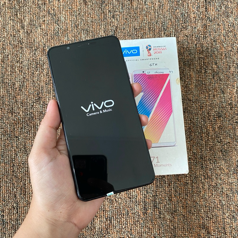 Jual Vivo Y71 4G Ram 2/16 Seken Resmi (black) | Shopee Indonesia