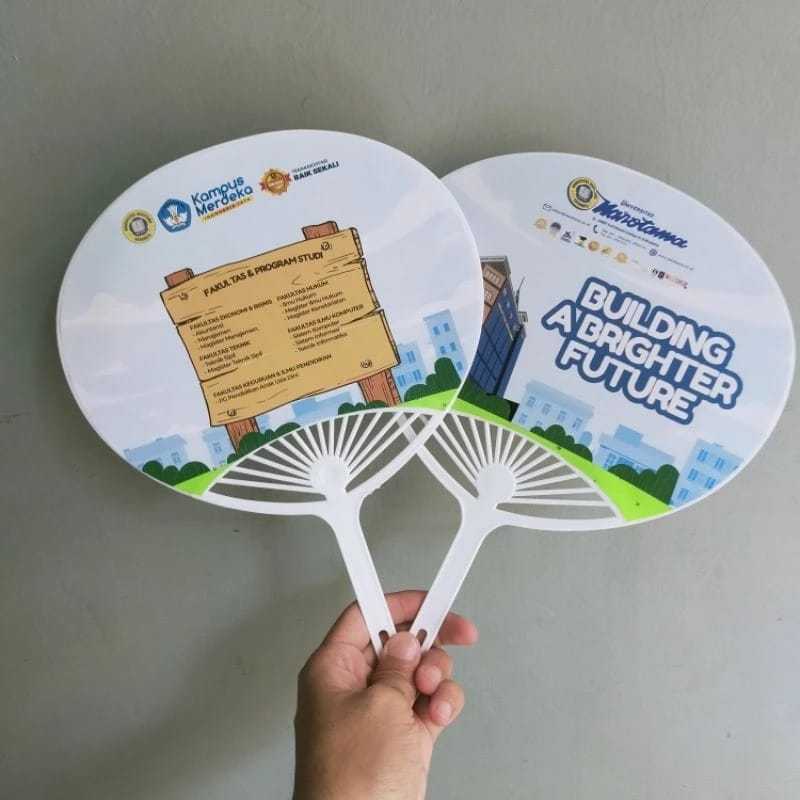 Jual Kipas Kerang Custom, Kipas Promosi, Souvenir, Kipas Tangan Custom ...