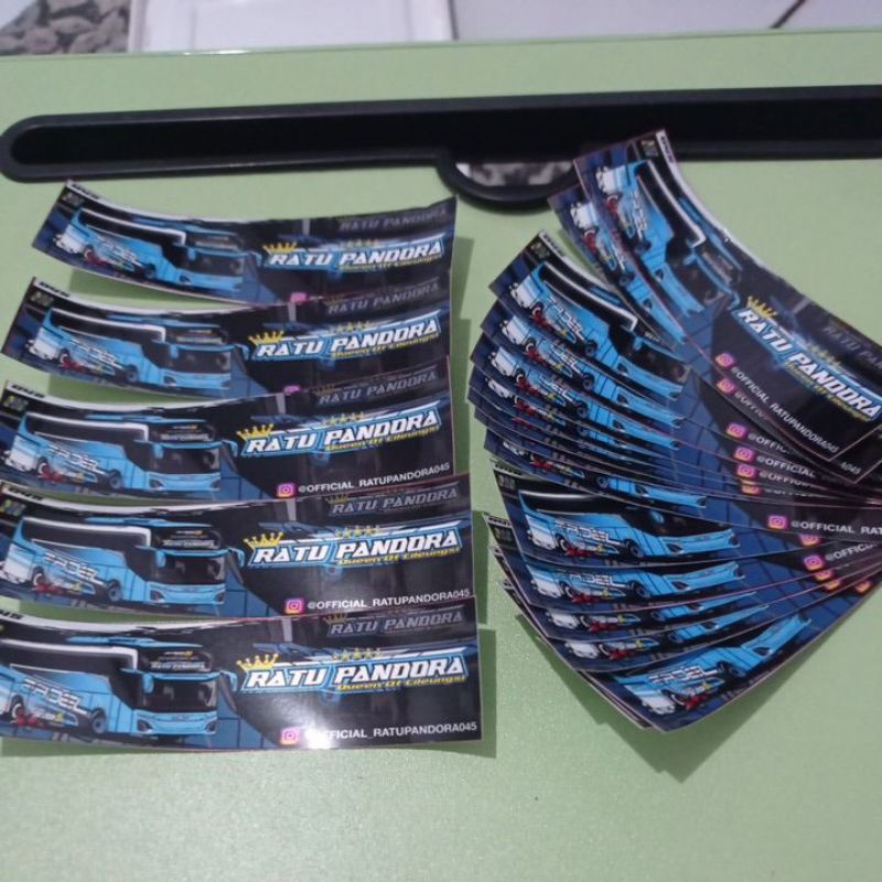 Jual stiker bus ratu pandora jb5 | Shopee Indonesia