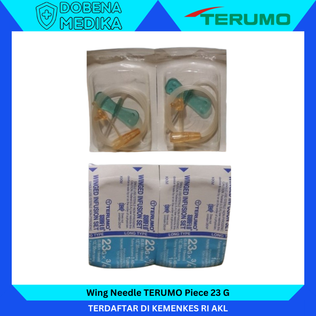 Jual Terumo Wing Needle Set 23 G | Shopee Indonesia