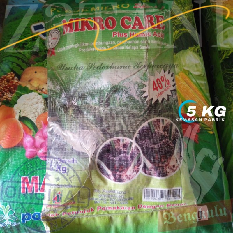 Jual MIKRO CARE 5 Kg - Plus Humic Acid - Pupuk Mikro Spesial Pohon ...