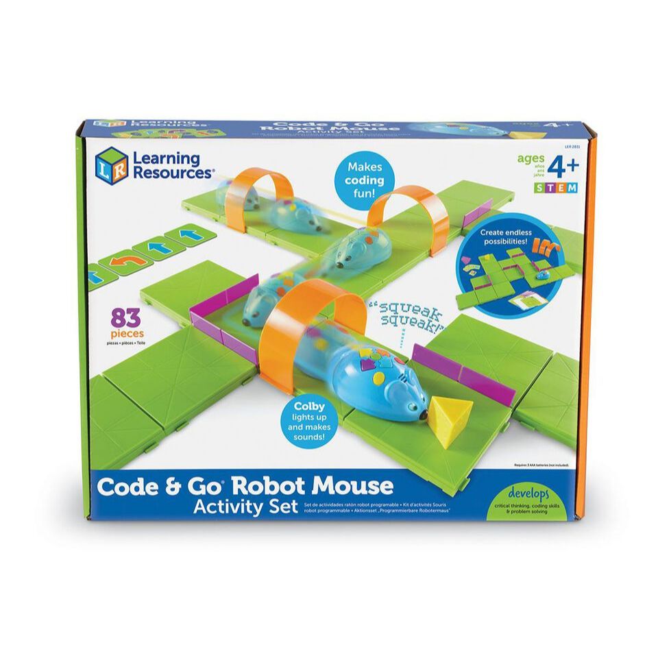 Jual Learning Resources Code & Go Robot Mouse Activity Set Mainan ...