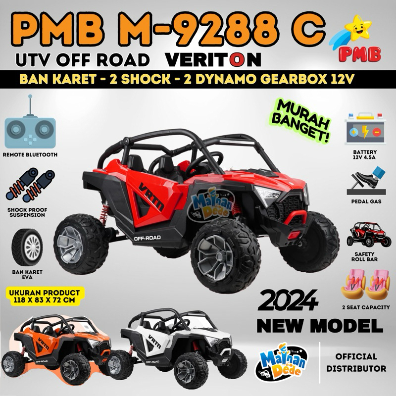 Jual Mainan Mobil Aki Anak PMB 9288 RST M9288 M-9288 9288A MARQUEZ ...