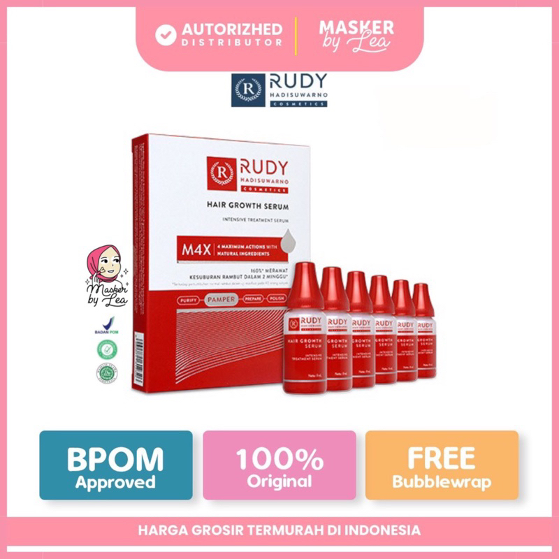 Jual RADYSA - RUDY HADISUWARNO Hair Growth Serum (6 x 9ml) / RHC Hair ...