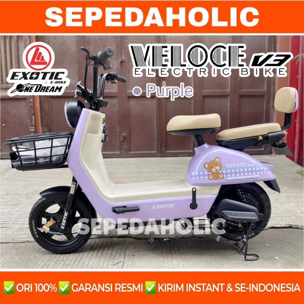 Jual Sepeda Listrik EXOTIC VELOCE V3 / FASTRON SLX 6.0 / VALERO RX 5.0 ...