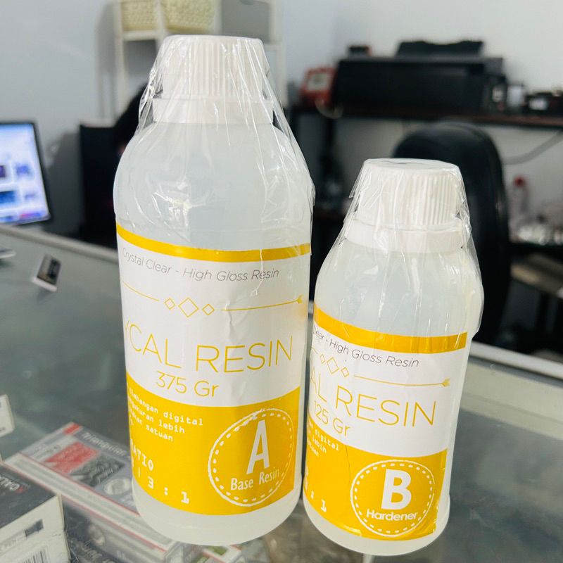 Jual (COD) Resin Bening Lycal Keras 1011 500 Gram | Shopee Indonesia