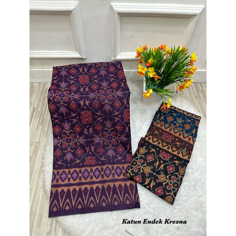 Jual KATUN ENDEK KHAS BALI MOTIF ENDEK KRESNA | Shopee Indonesia