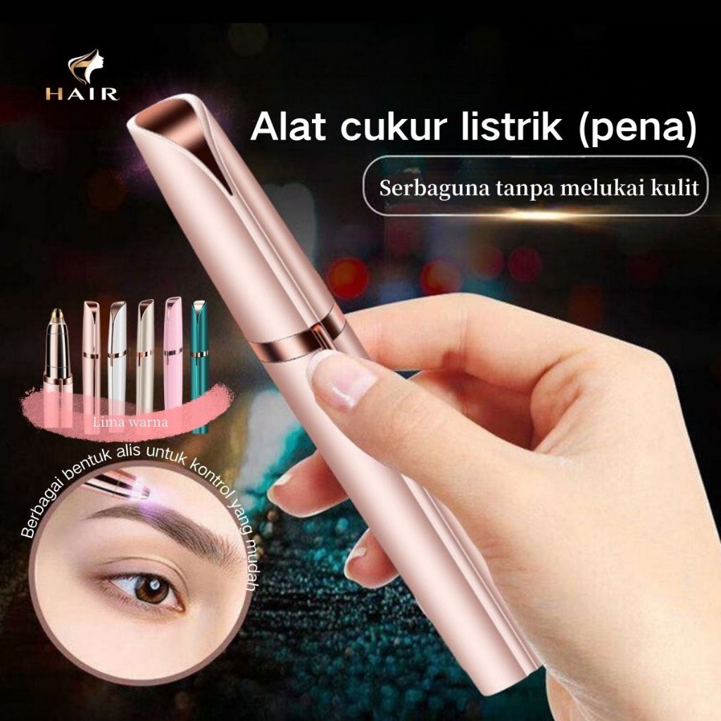 Jual HIR-0038 NEW Alat Cukur Alis Elektrik Pencukur Alis Electric ...