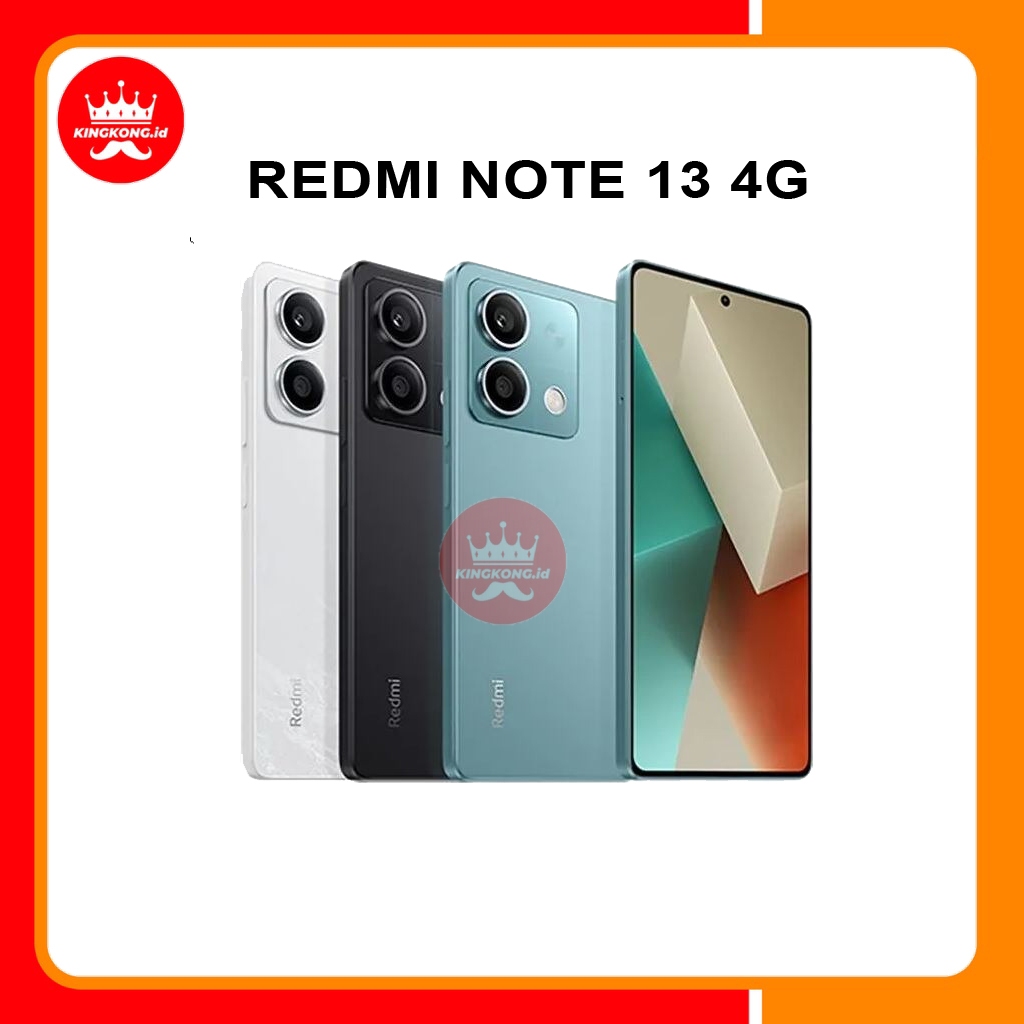 Jual XIAOMI REDMI NOTE 13 4G 8/128GB 8/256GB - GARANSI RESMI | Shopee ...