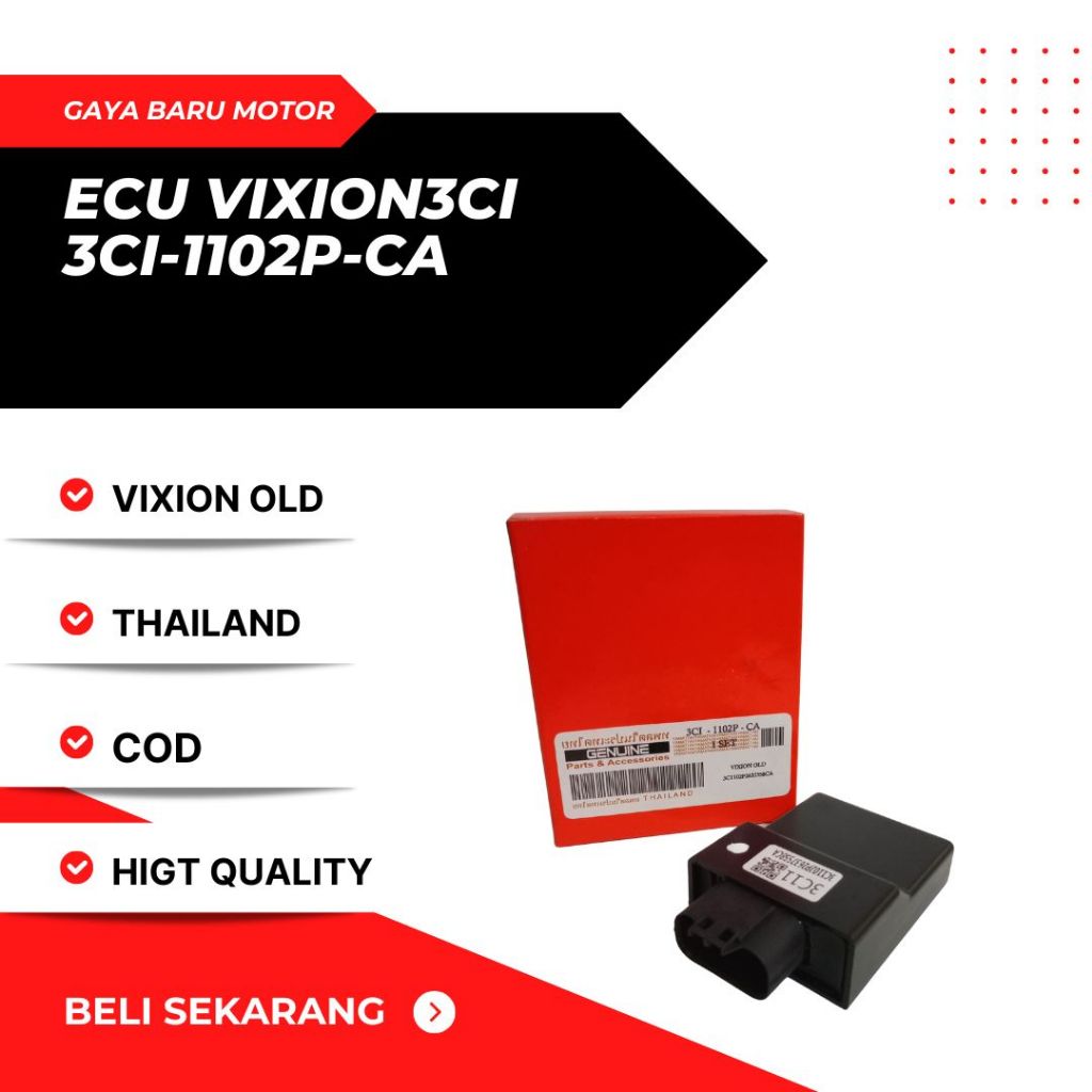 Jual ECU VIXION OLD 3CI-H591A-10 THAILAND | Shopee Indonesia