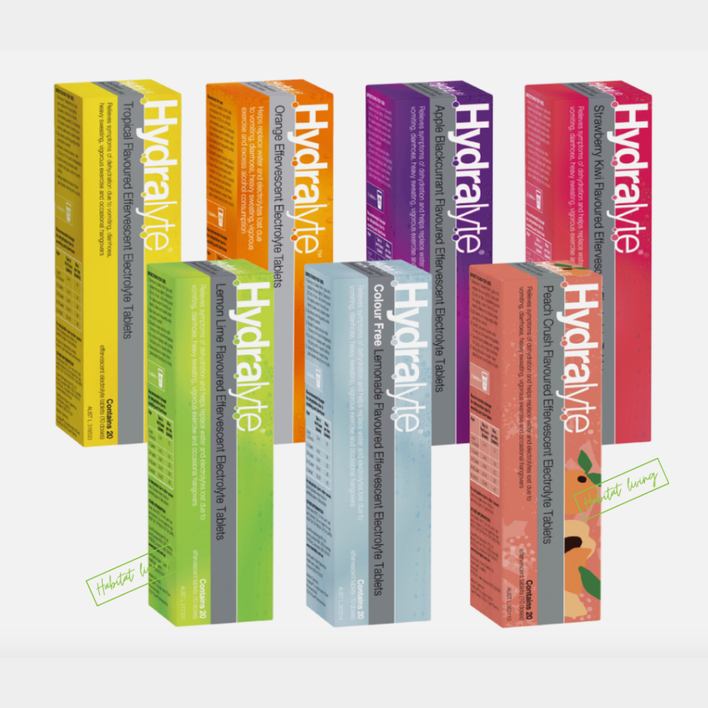 Jual HYDRALYTE Effervescent Lemon Lime Electolyte (20 Effervescent ...