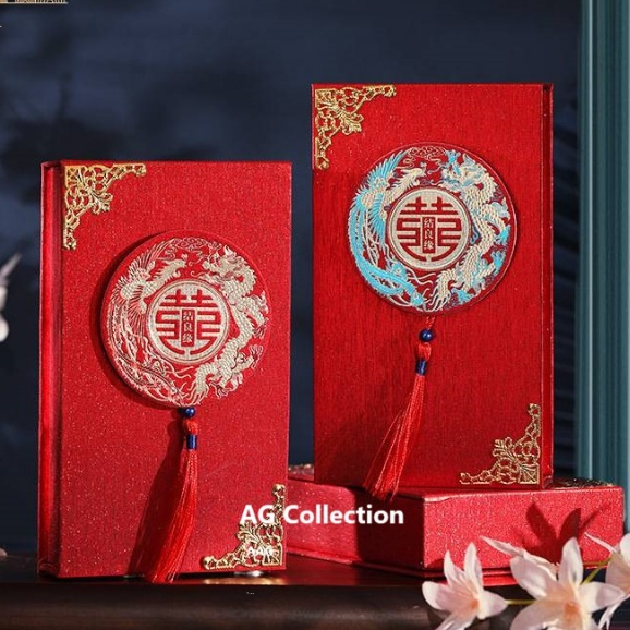 Jual Angpao Lamaran BOX Kotak FU Kotak Imlek Angpao Kotak Box Shuang Xi ...