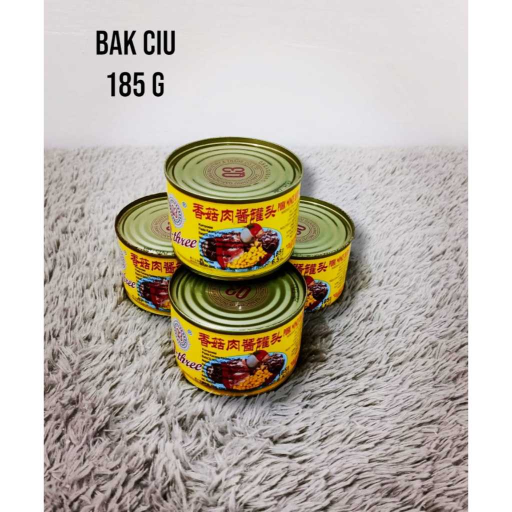 Jual Bak Ciu , Makanan Kaleng Dengan Isi Daging Babi dan Kacang ...