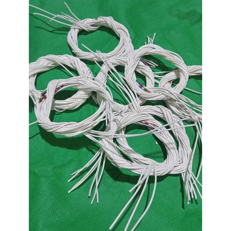 Jual Kabel teflon silver/perak diameter 1,2 mm X 80 s/d 90cm tahan ...