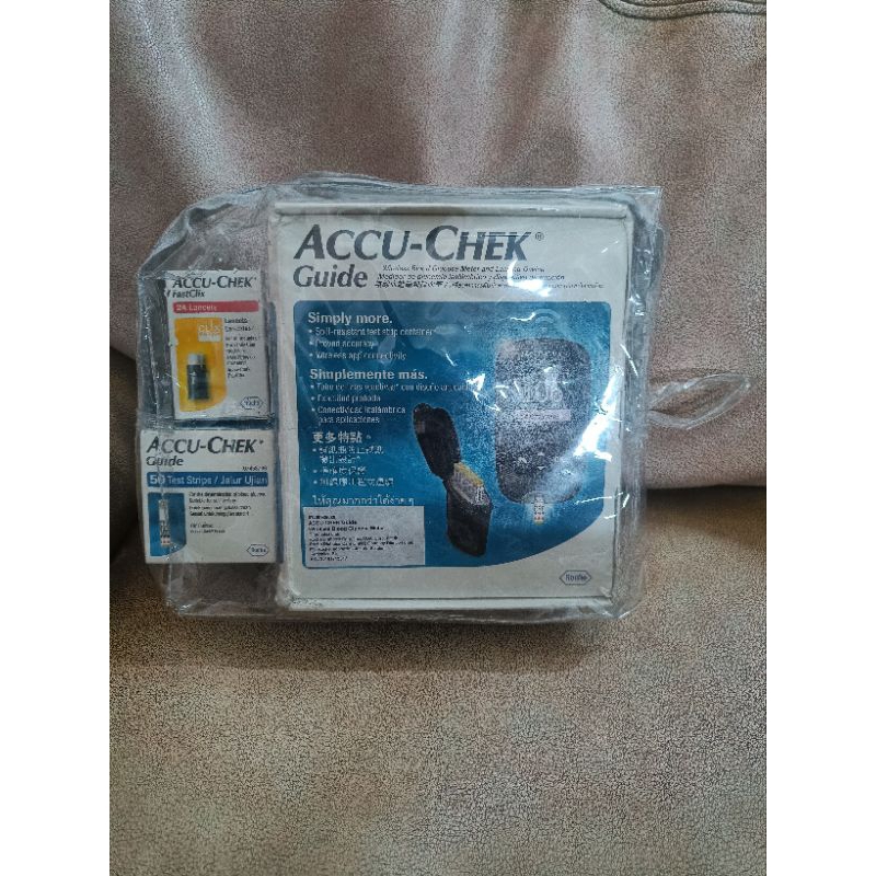 Jual ALAT ACCU CHECK GUIDE METER | Shopee Indonesia
