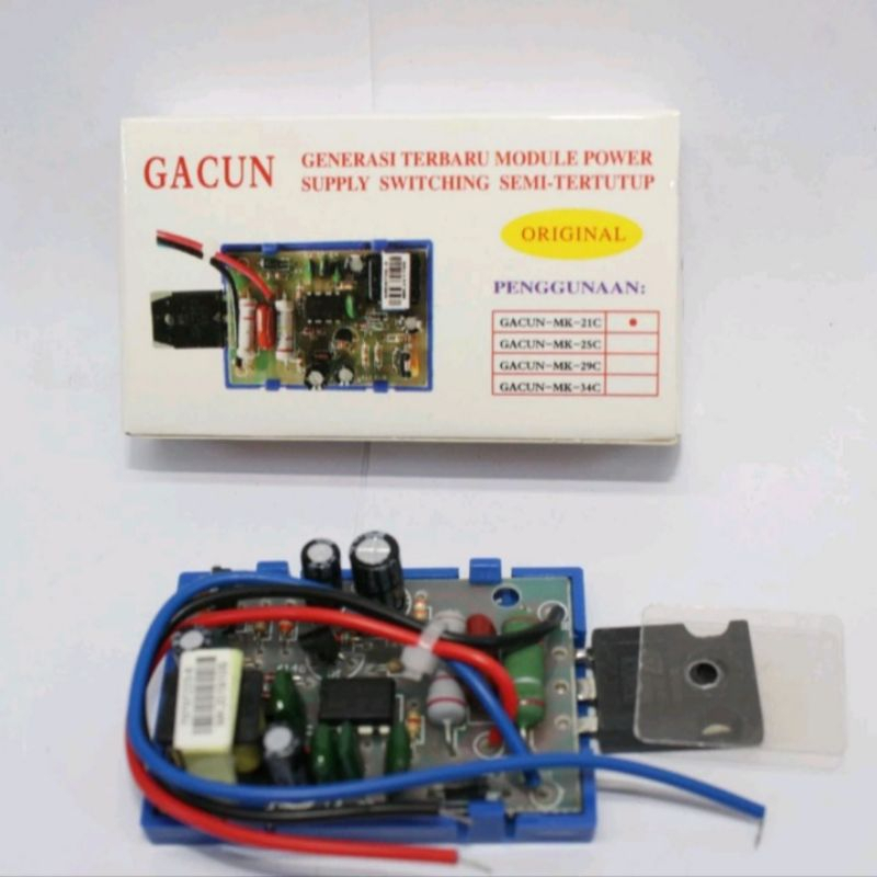 Jual Regulator TV Gacun 21" (MK-21C) GACUN 21INC POWER KIT GACUN ...