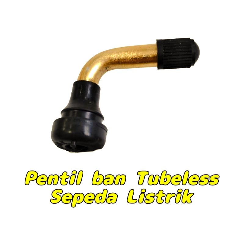 Jual Pentil Ban Sepeda Listrik / Aksesoris Sepeda Listrik / Pentil / Pentil Bengkok Sepeda ...