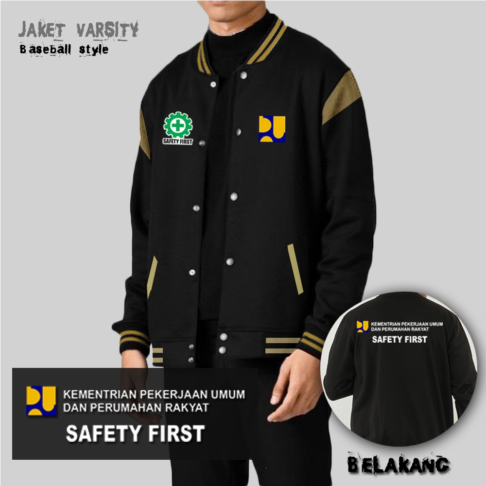 Jual JAKET BASEBALL KANCING PRIA PUPR / JAKET PUPR WANITA / JAKET ...