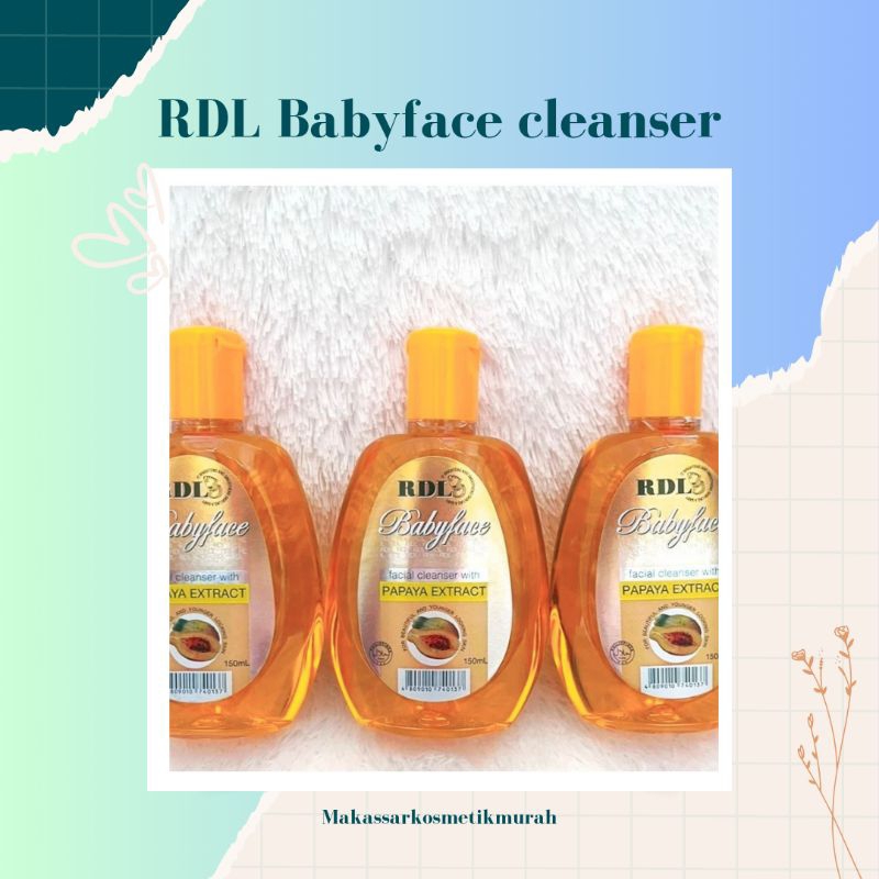 Jual COD toner babyface RDL 150ml | Shopee Indonesia