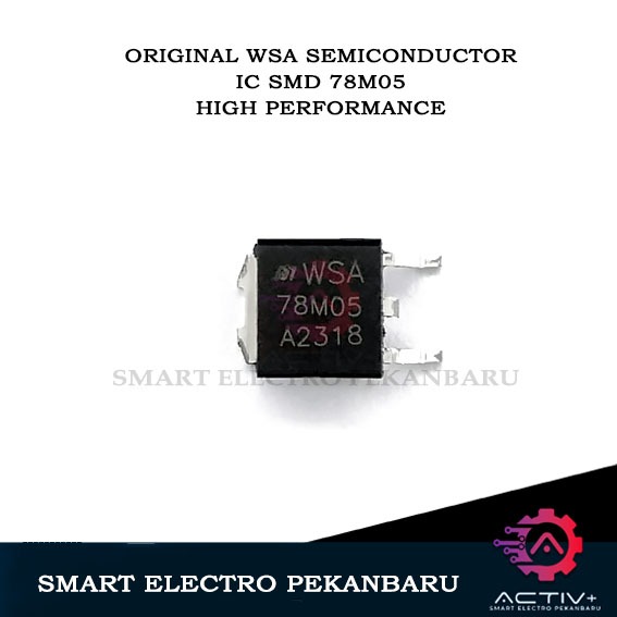 Jual ORIGINAL 78M05 SMD IC WSA SEMICONDUCTOR REGULATOR ASLI WSA TAIWAN ...