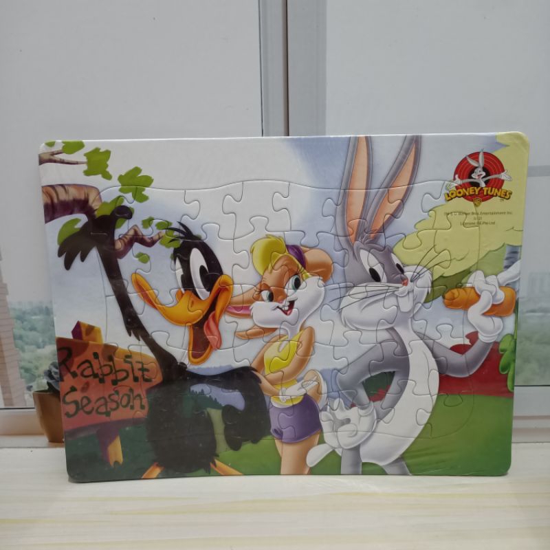 Jual Dua Puzzle Looney Tunes Original Warner Bross Segel Jigsaw ...