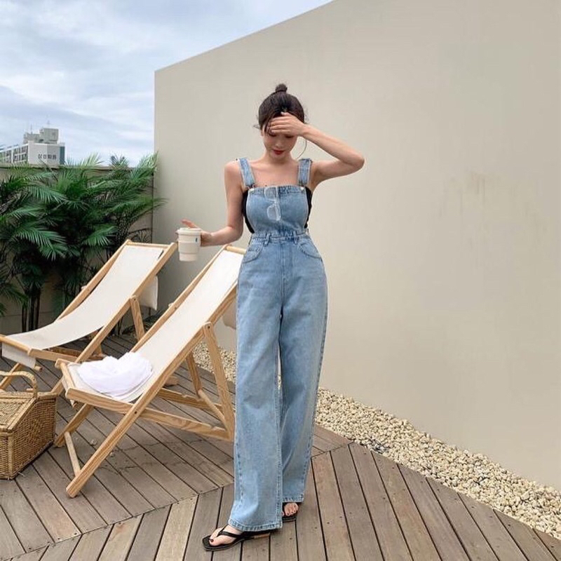 Jual Overall denim panjang | Shopee Indonesia