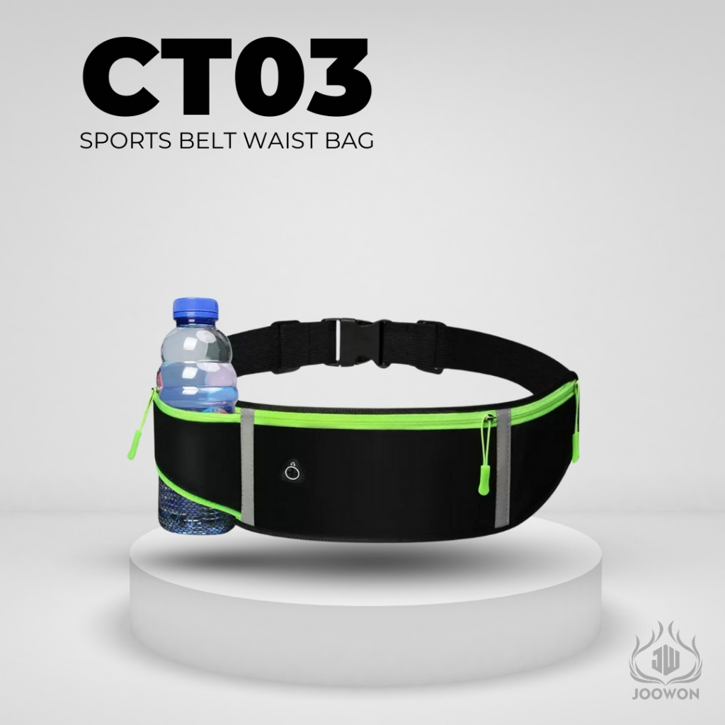 Jual Tas Pinggang Lari Simple Bahan Polyester Waterproof Sport Belt ...