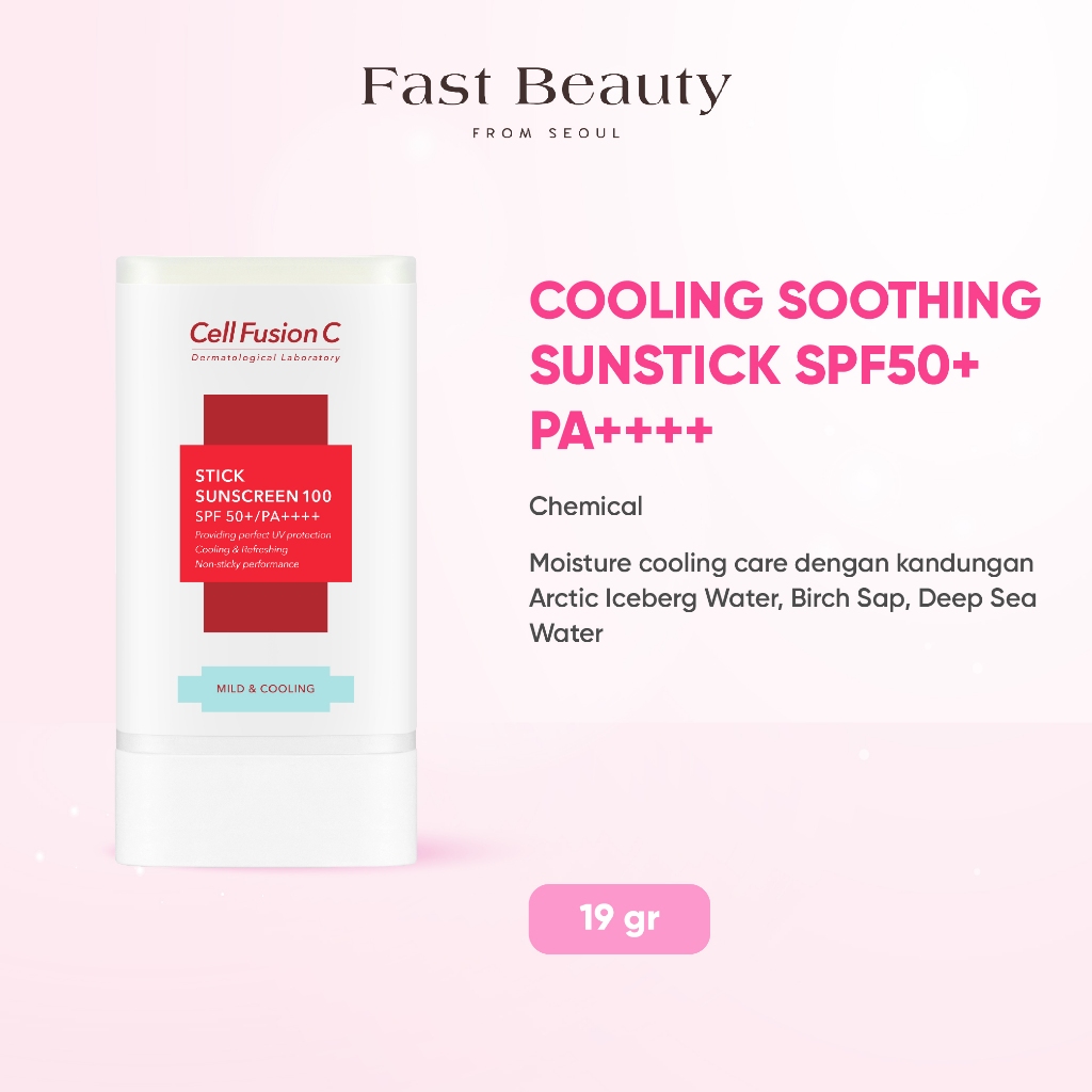 Jual CELL FUSION C Stick Sunscreen 100 SPF50+/PA+++ | Shopee Indonesia