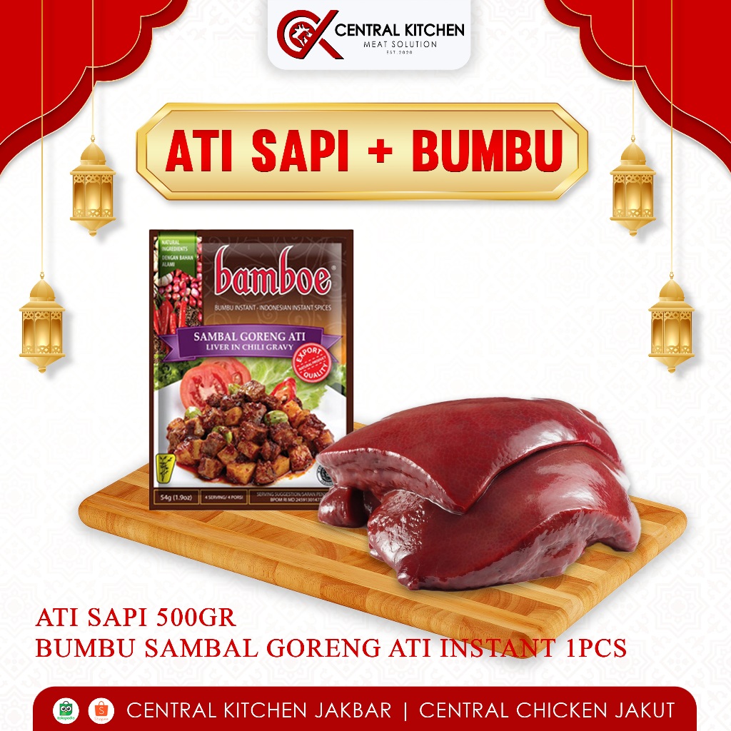 Jual AUS Beef Liver / Hati Sapi Impor / Ati Sapi Impor | Shopee Indonesia