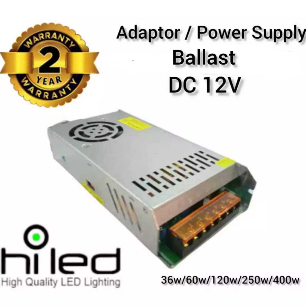 Jual HILED Adaptor / Trafo / Led Power Supply Hiled DC 12v. Adaptor ...