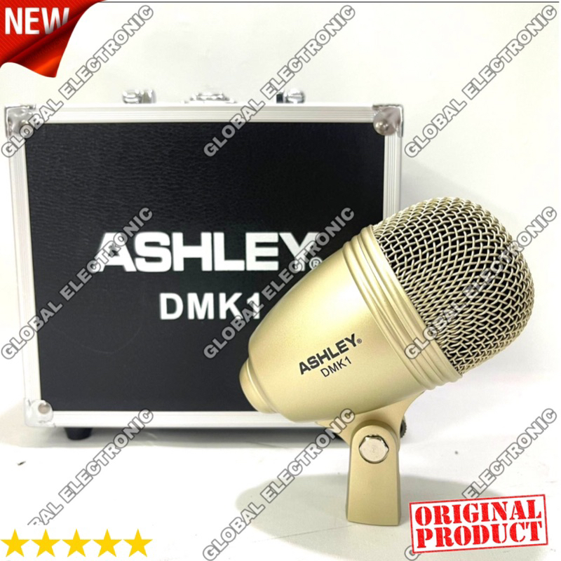 Jual MIC DYNAMIC DRUM BASS ASHLEY DMK 1 ORIGINAL FREE KOPER GARANSI 1 ...