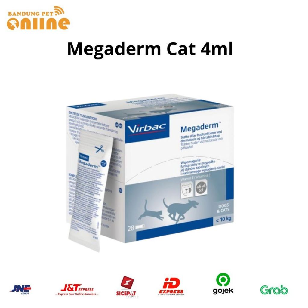 Jual Megaderm For cat 4ml | Shopee Indonesia