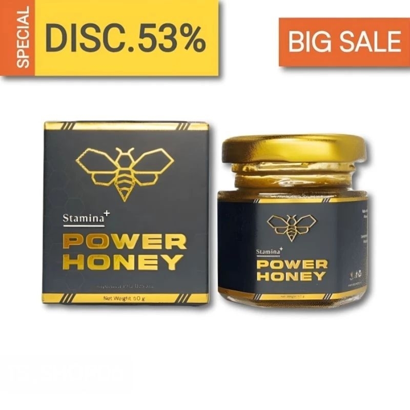 Jual [PROMO] POWER HONEY SUPLEMEN PRIA DEWASA ORIGINAL 100% ASLI ...