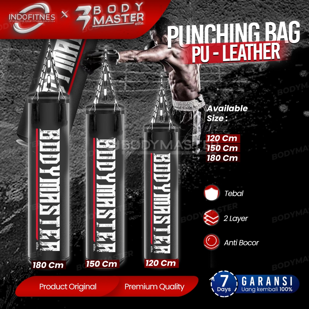 Jual BODYMASTER Premium Sandsack Punching Bag BM-E035 Samsak Tinju ...