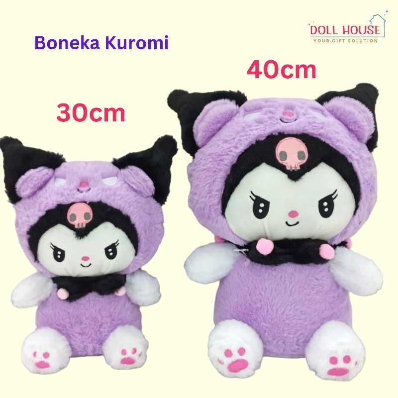 Jual Boneka Viral Tiktok Kuromi / Boneka Kuromi / Boneka Viral Sanrio ...