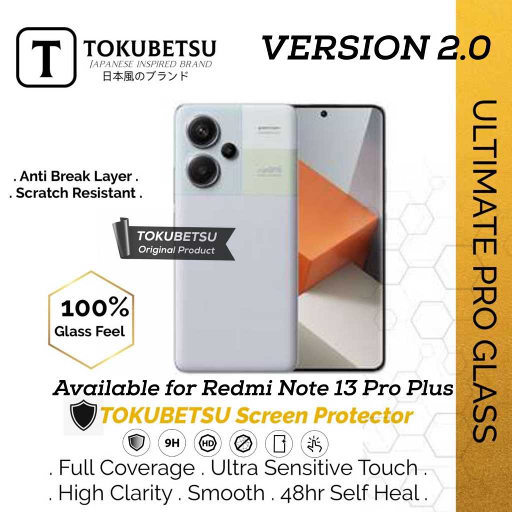 Jual Tokubetsu Redmi Note 13 Pro Plus 5G Anti Gores Hydrogel Ultimate Pro Glass - Screen ...