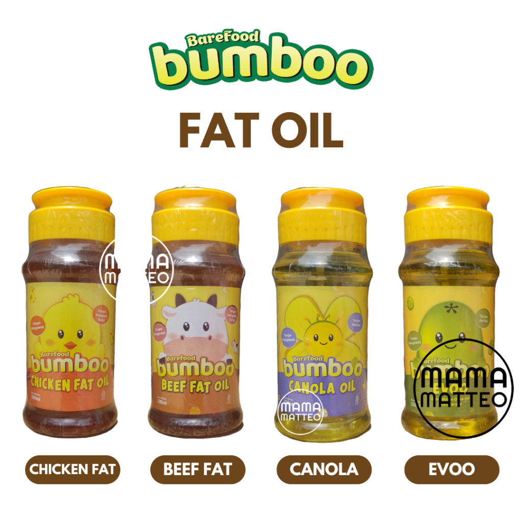 Jual BUMBOO OIL MPASI 100ml / Minyak Alami Tumis Masak Topping Bayi ...