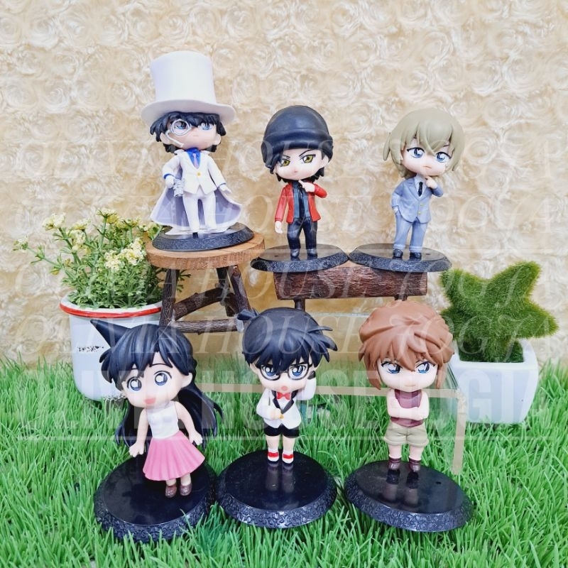 Jual Action Figure Conan Satuan Set Mix Cake Topper Anime Detective ...