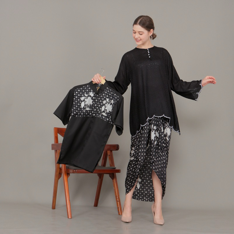 Jual FRASYA BUTIK | Couple Kebaya Kurung Malaysia Batik Viscose ...