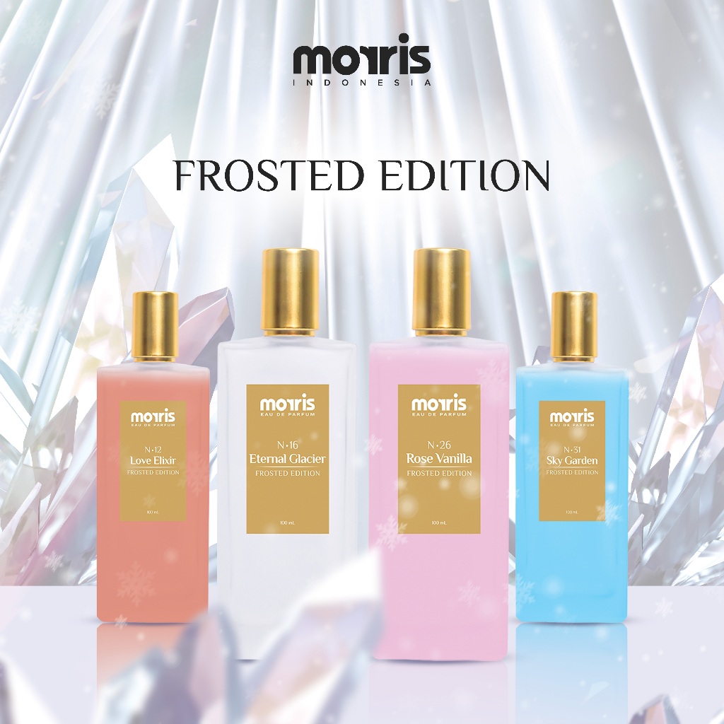 Jual MORRIS Eau De Parfum Frosted Edition 100ml - Woman Luxury ...