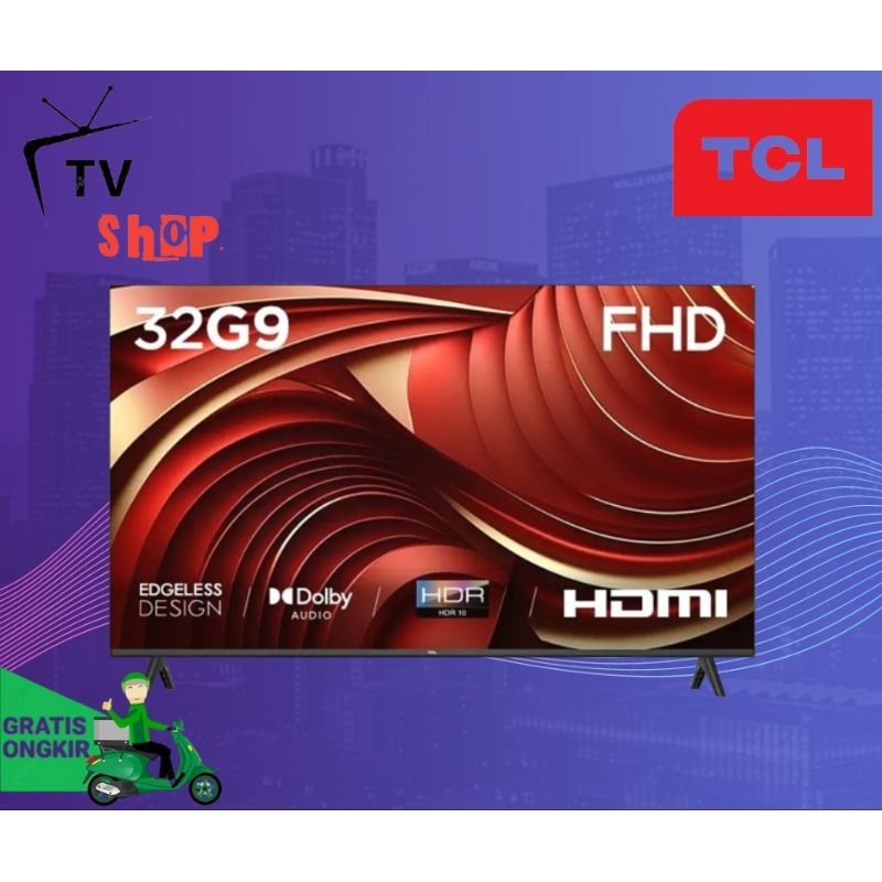 Jual LED TV 32" TCL GOOGLE TV 32G9 FHD 16GB | Shopee Indonesia