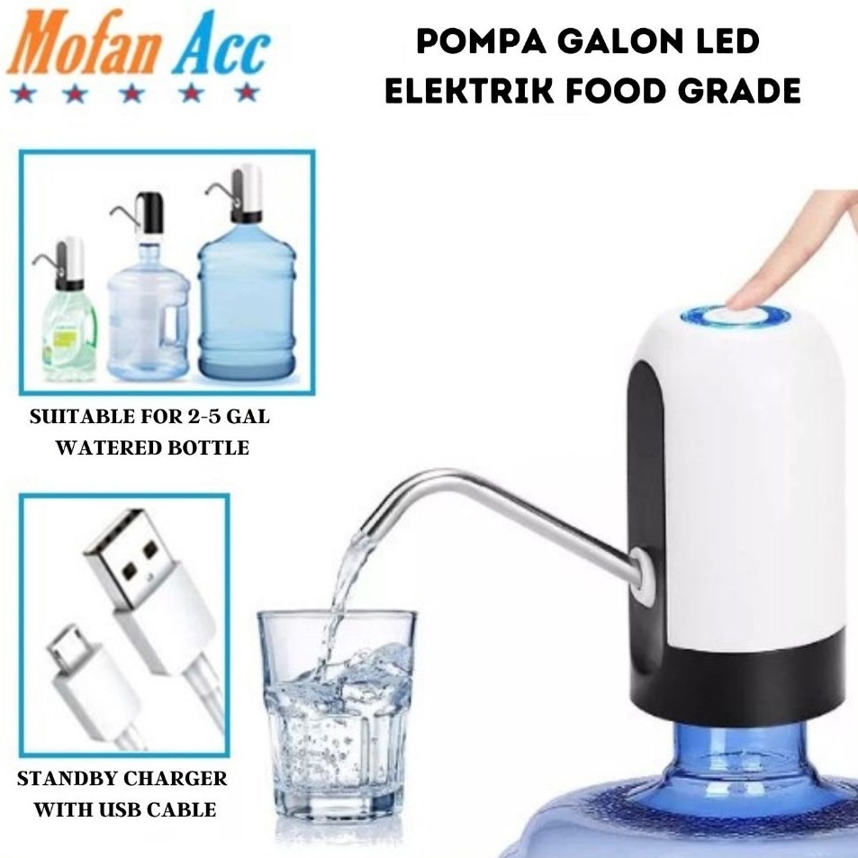 Jual Harga Bagus Pompa Galon Elektrik Q2 LED Colok Listrik Standby ...