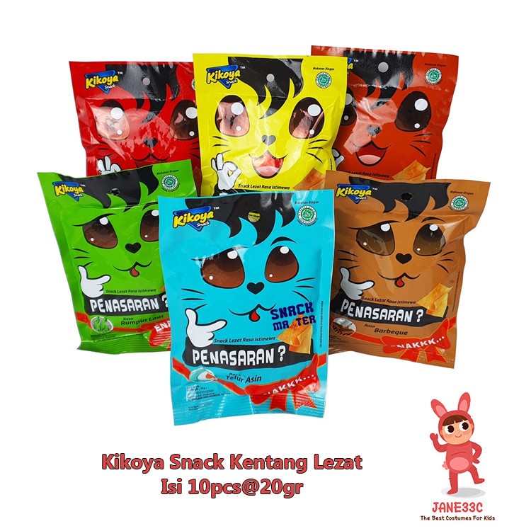 Jual Kikoya Snack Kentang Lezat Isi 10pcs@20gr | Shopee Indonesia