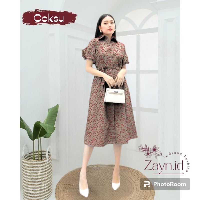 Jual Baju Dres Wanita Model Korea Lengan Pendek | Shopee Indonesia