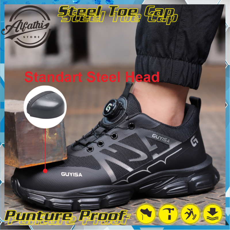 Jual [Promo] Sepatu Safety Sport Alfathi New Original By Guyisa Arc ...