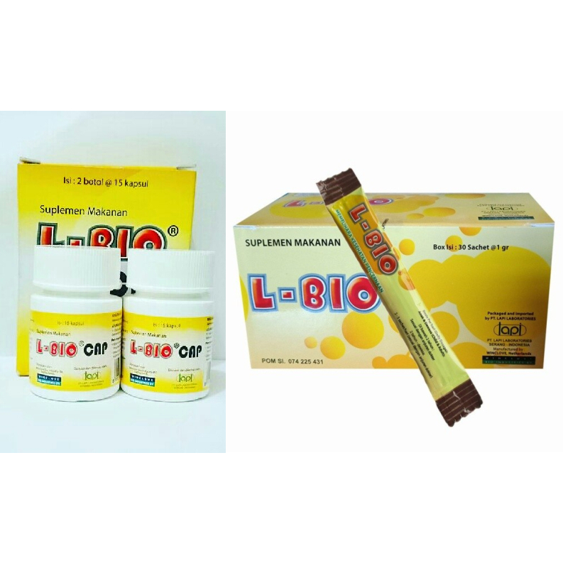 Jual L-Bio - L Bio Sachet - L Bio Kapsul - Probiotik Anak - Obat Diare ...